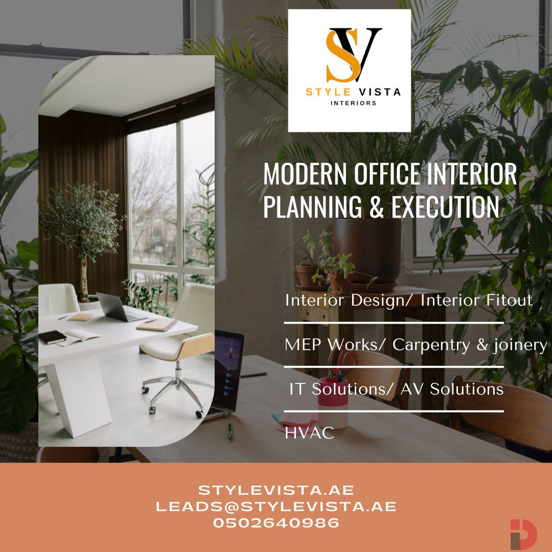 Modern Office Interior Planning and Execution UAE