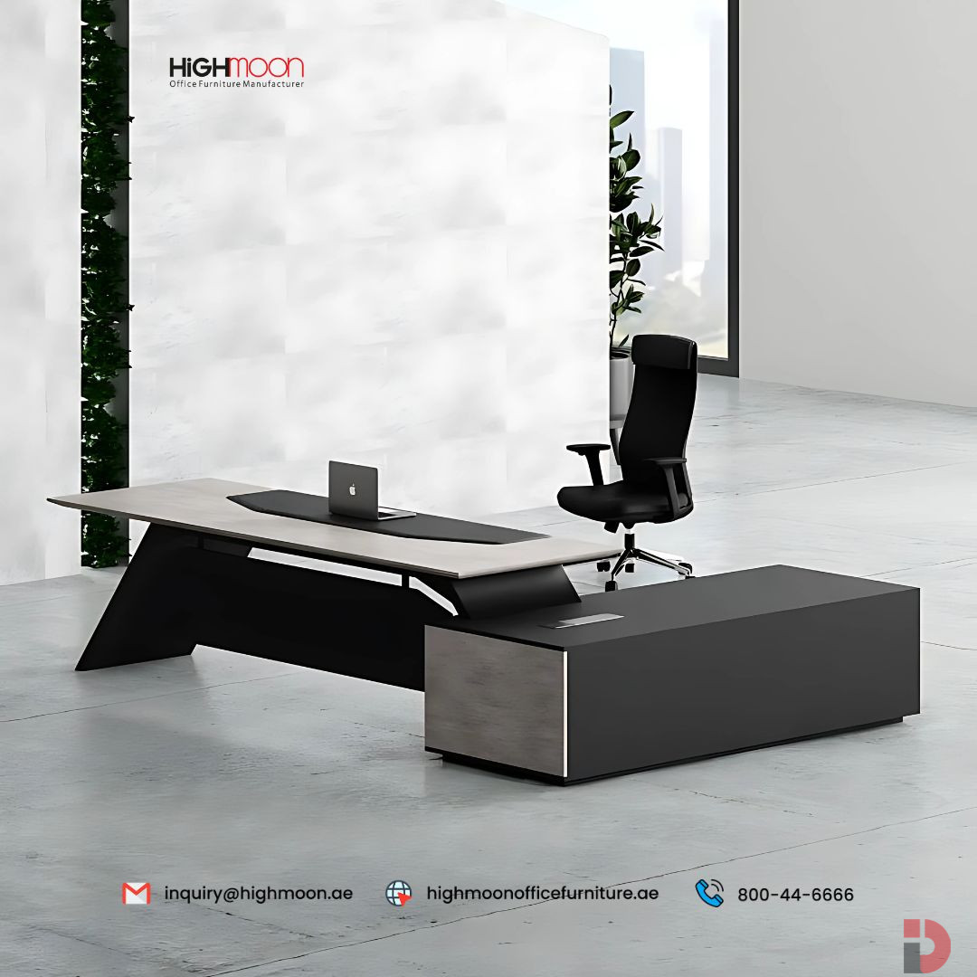 Modern CEO Executive Desk – Premium Office Furniture Dubai by Highmo