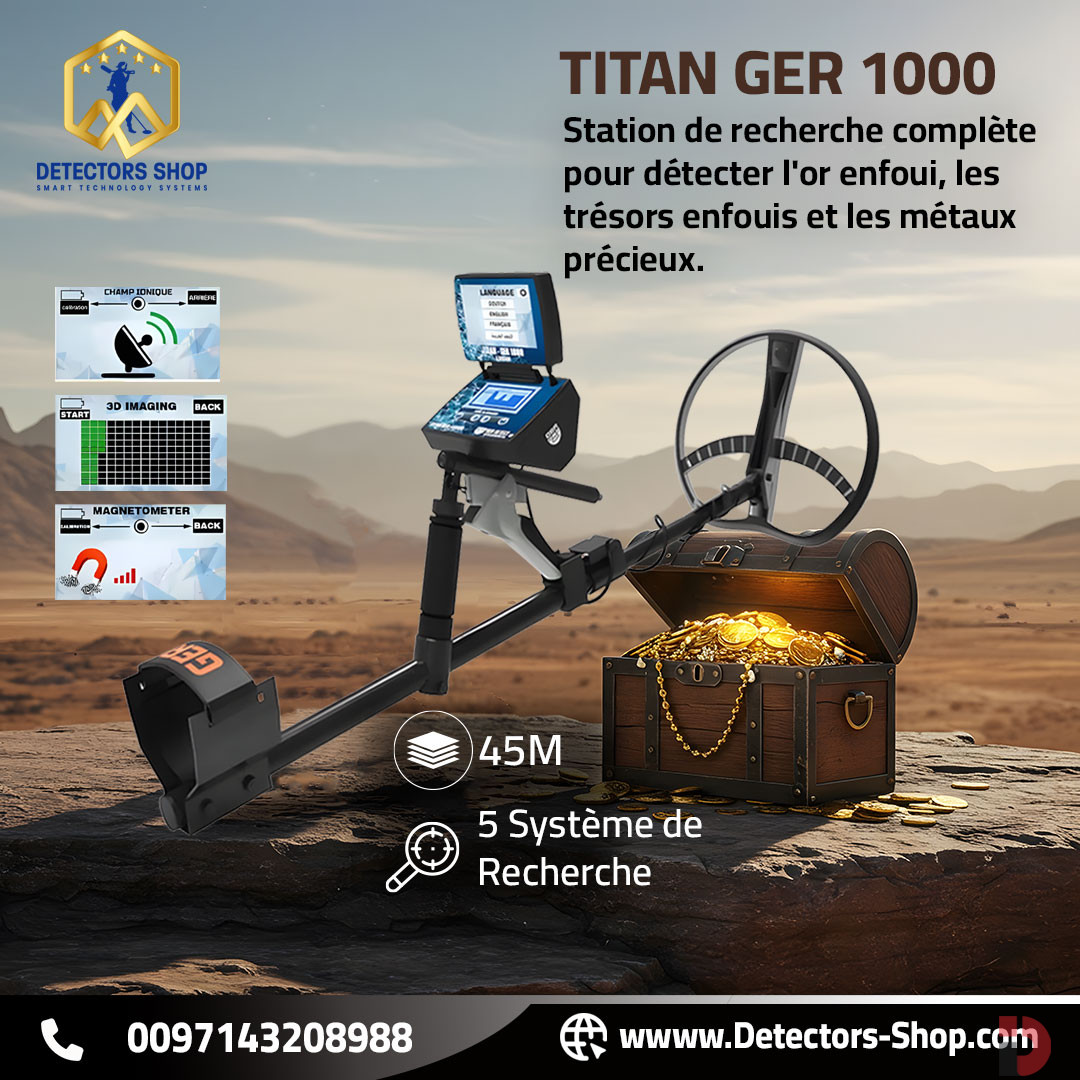 TITAN GER -1000 Metal and Gold Detectors for sale